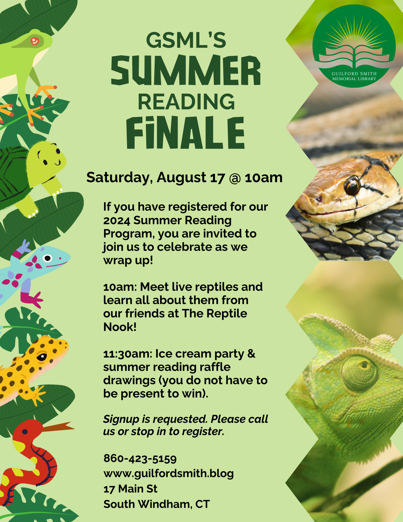 Summer Reading 2024 – Guilford Smith Memorial Lirary
